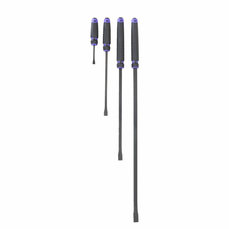 4-PC. Pry Bar Set - Purple - PBS4CP | Mac Tools